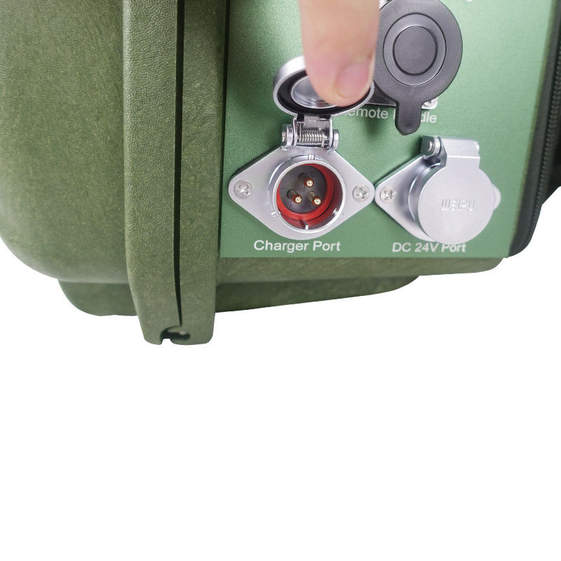 2000 Meter Fast Move Anti Drone Signal Jammer With 1 Hour Battery