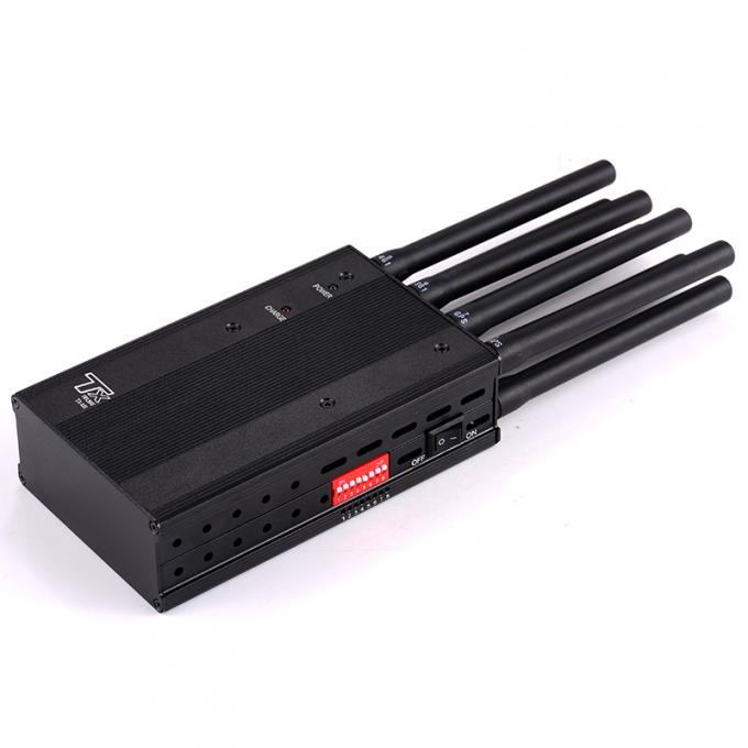 Long Distance Portable Gps Jammer Interrupter , Custom Portable Jammer ...