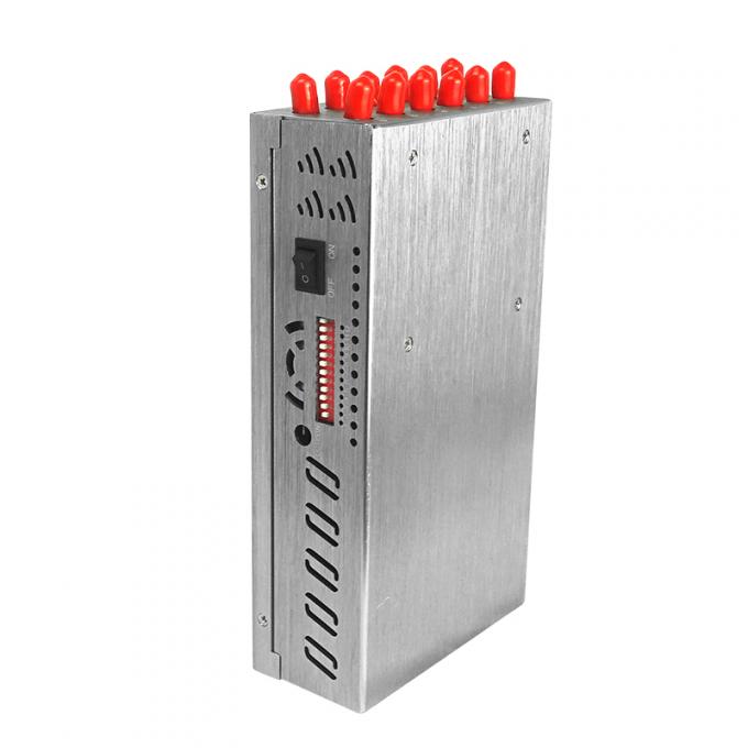 Custom Rf Signal Blocker 2 3 4 5g Wifi Gps Vhf Uhf Mobile Cell Phone Signal Jammer