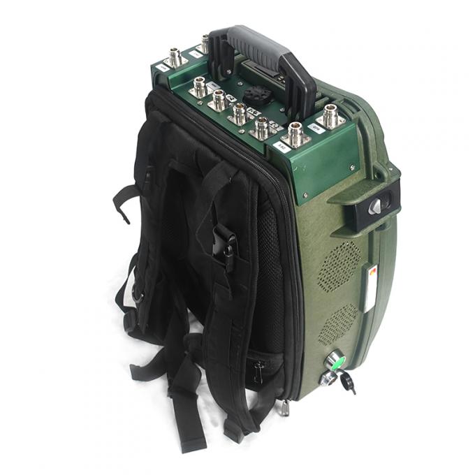 Shield Range 1000-1800 Meters Anti UAV Jammer Backpack Drone Signal Jammer